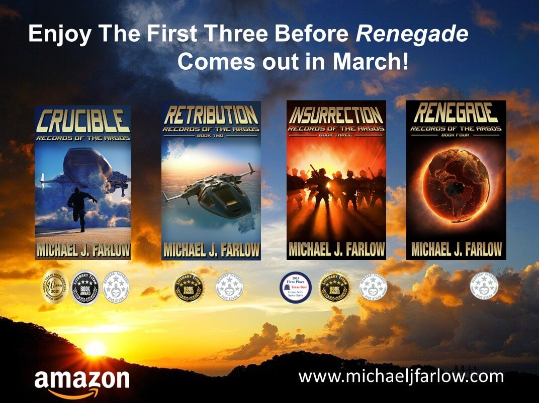 Renegade Launch Date - Michael J. Farlow